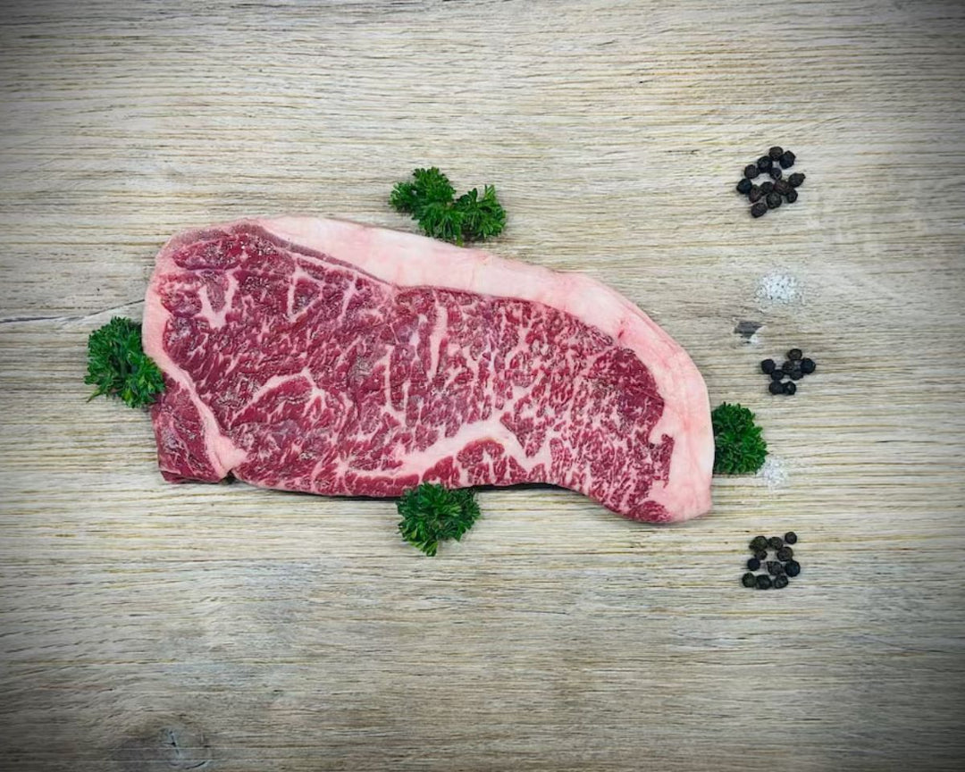 Shimo Wagyu Sirloin Steak MB 7-8 | Marsh Butcheries