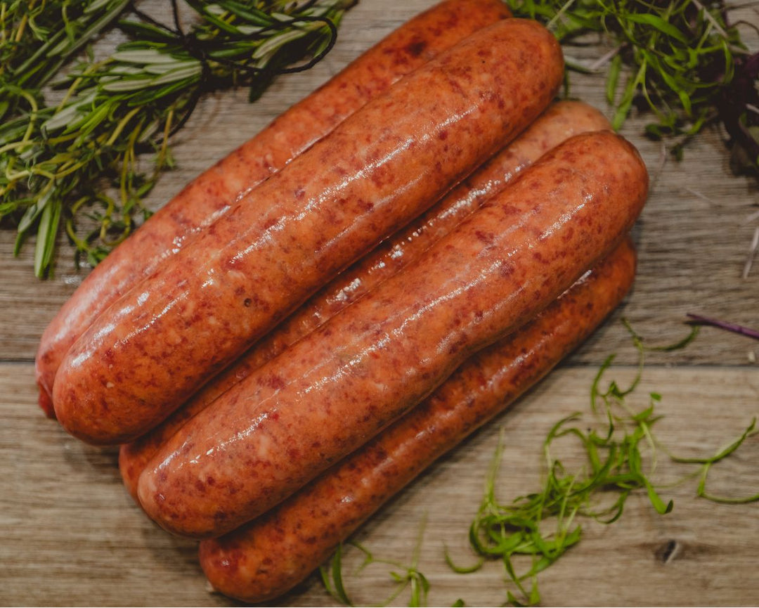 Honey, Chilli & Garlic Beef Sausages | Marsh Butcheries